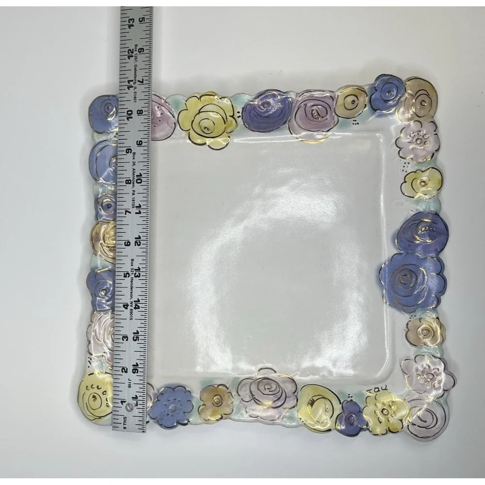 Art | Toby Rosenberg Rara Avis Art Pottery Matzah Plate Tray Judaica ...